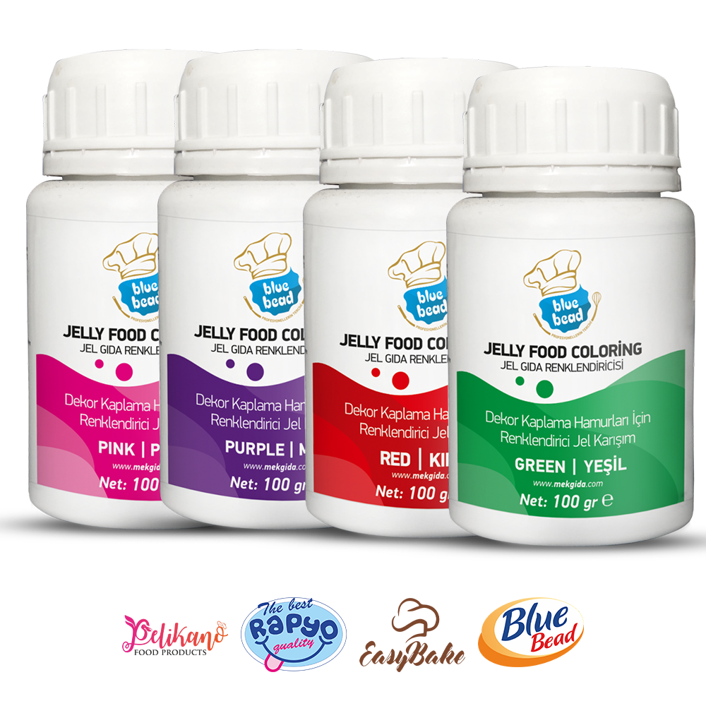 Gel Food Colors - Mek Gıda